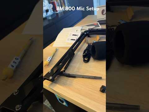 Podcast Equipment Bundle, BM-800 Setup and installation