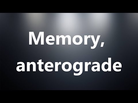 Memory, anterograde - Medical Meaning and Pronunciation
