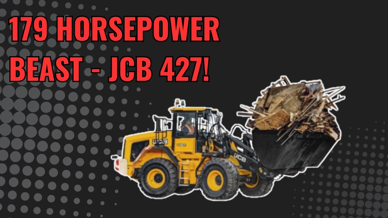 JCB 427 Wheel Loader walk around