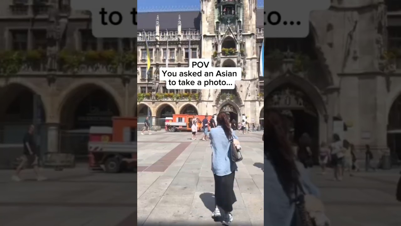 You asked Asian to take a picture of you and this is the result... #familytrip #asiansbelike #failed