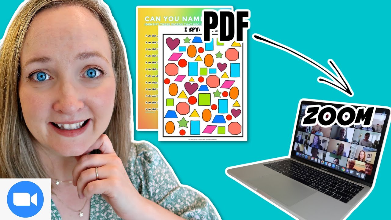 How To Make A PDF Interactive On Zoom | Distance Learning Teacher Tips