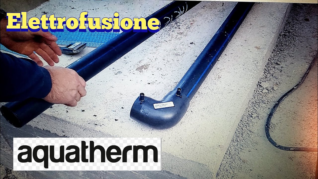 Saldatura tubi aquatherm polipropilene | idraulica elettrofusione polietilene | plasson monomatic