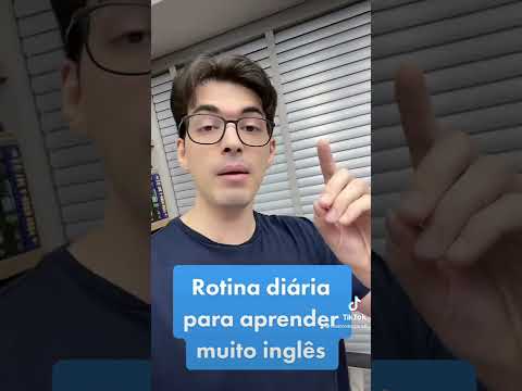Rotina diária de estudos de inglês!