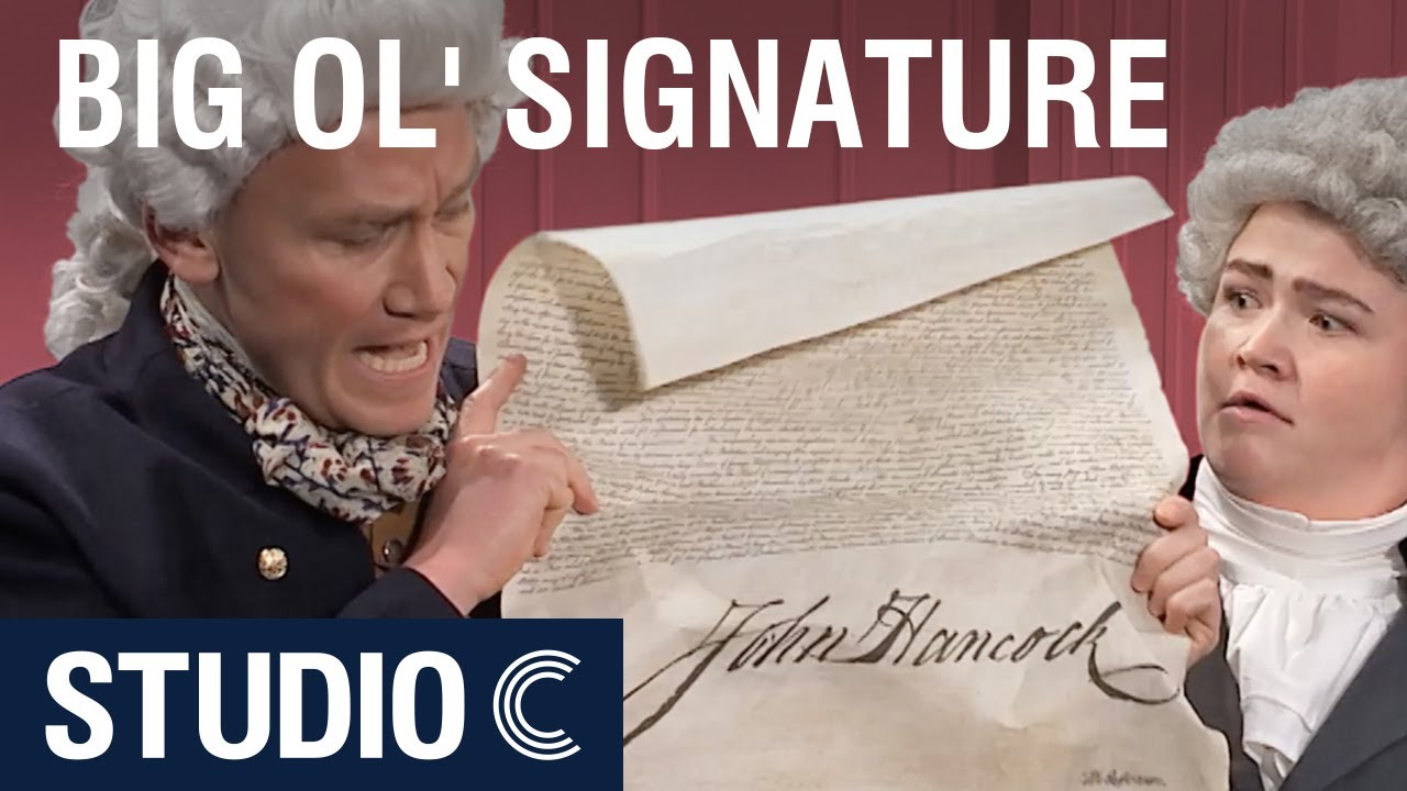 John Hancock's Signature - Studio C