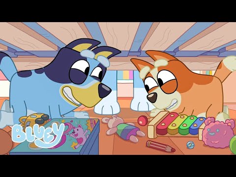 Bluey in Hindi 💙 🇮🇳 | शेयरिंग इस केयरिंग | Magic Xylophone 🪄 | Hindi Cartoon for Kids