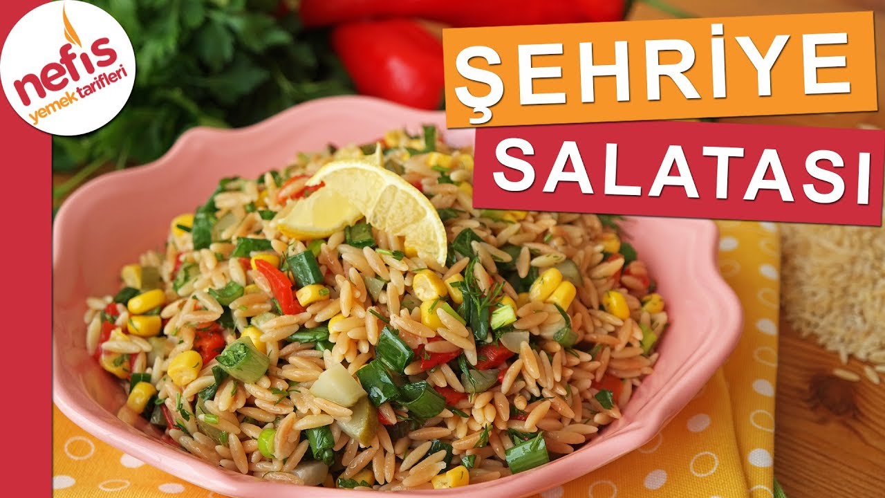 Beğeni Rekorları Kıracak ŞEHRİYE SALATASI - Yedikçe yedirten salatalardan :)