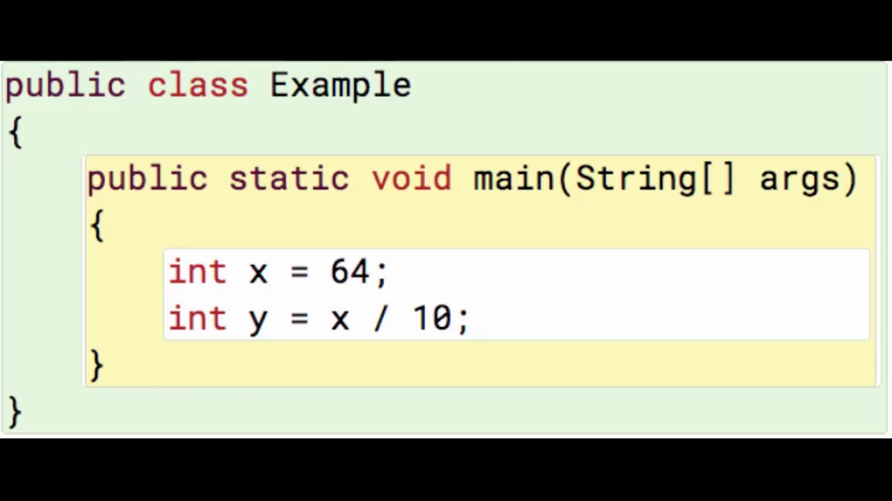 Java Division 1: Java integer division discards the remainder