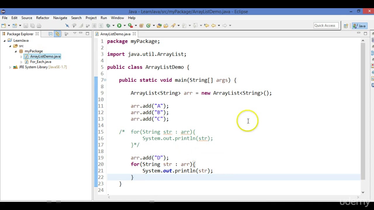 Java Class 13 -  ArrayList