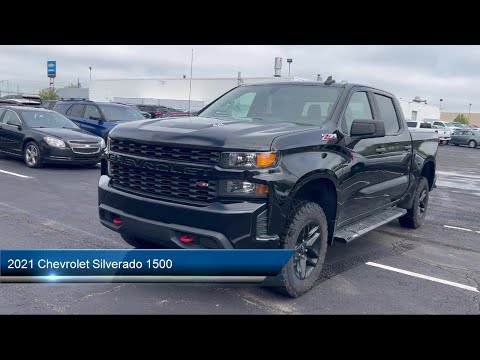 2021 Chevrolet Silverado 1500 Custom Trail Boss Crew Cab Woodhaven Trenton Wyandotte Taylor Rive
