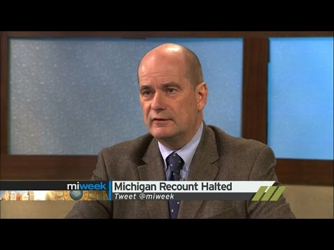 Michigan Recount Legislation | MiWeek Clip