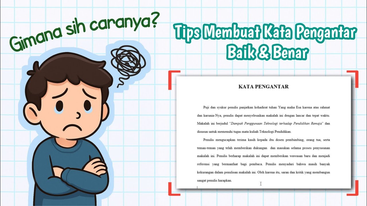 Tips Mudah‼️Cara Membuat Kata Pengantar | Tutorial Ms Word