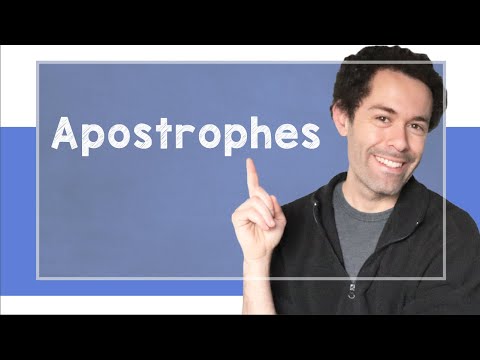 Apostrophes for possession - A2