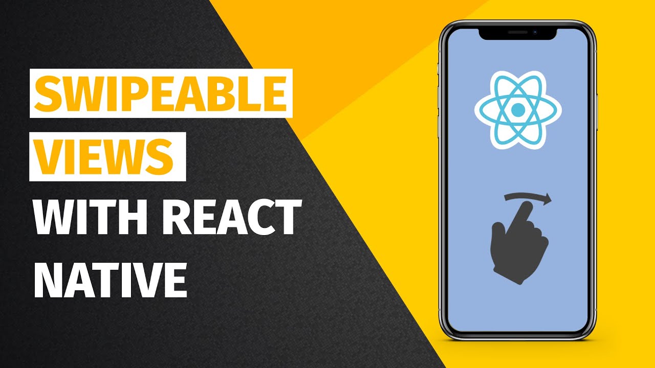 React Native Tutorial #1 - How to create swipeable views
