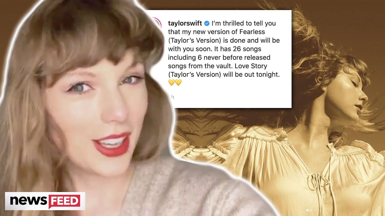 Taylor Swift's 'FEARLESS' Announcement Revealed!