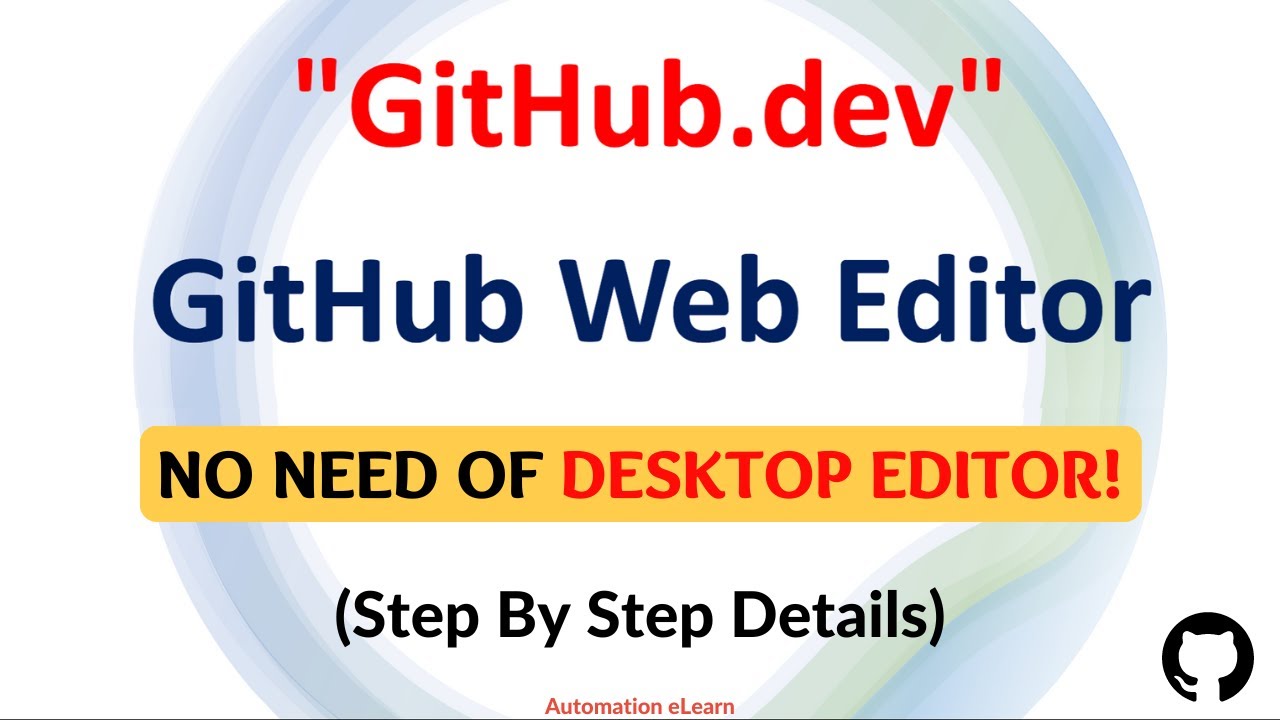 #9 What is GitHub.dev Code Editor? | GitHub Web-Based Free Code Editor | Features & Uses