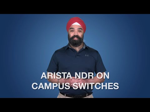 Arista NDR on Campus Switches