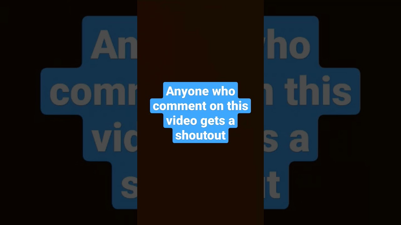 How to get a Shout-Out #shorts #shoutout