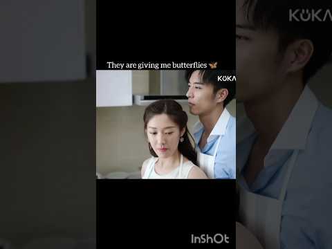 They are giving me butterflies ????# couple gole # romntic sence # chinese drama short