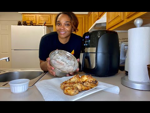 Costco Gourmia 25 minute Air Fryer fried chicken with me