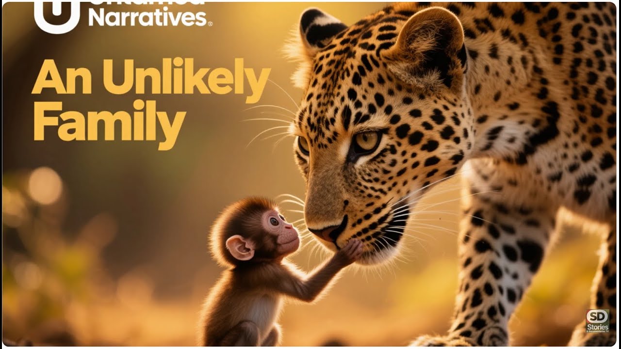 Leopard Adopted a Baby Monkey: | Beast challenge Stories