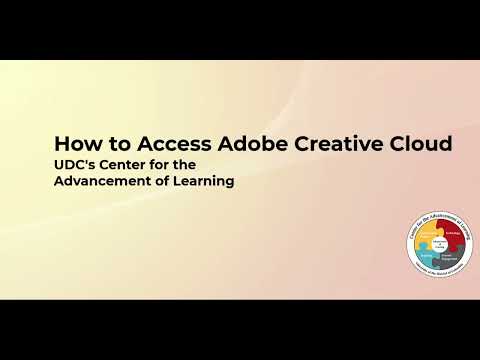 How to Access Adobe Creative Cloud