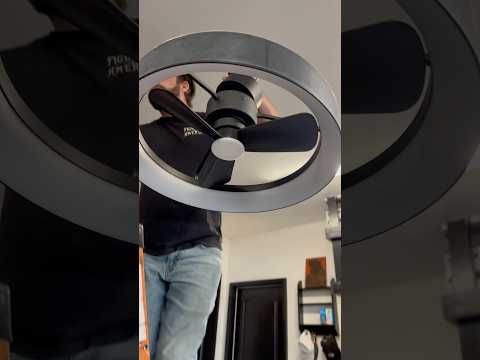 Installing the Artika Austin 23” LED fan in our garage. #costcofinds