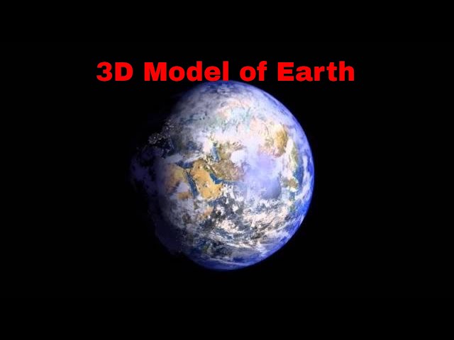 Earth 3D Model - FlatPyramid