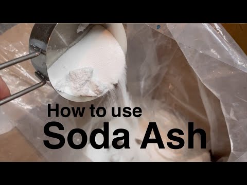 How to use SODA ASH for tie dye