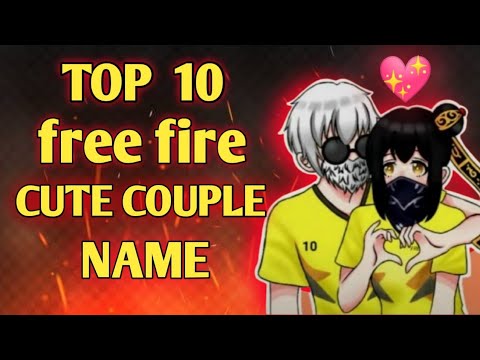 Top 5 cute couple name for free fire | Best new couple names | MT mahi gamer