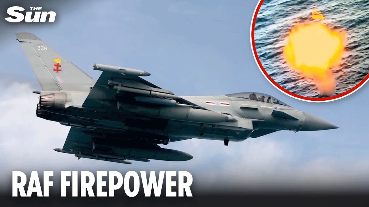 RAF jets chase down and destroy drones with new Precision Kill missiles that will protect UK