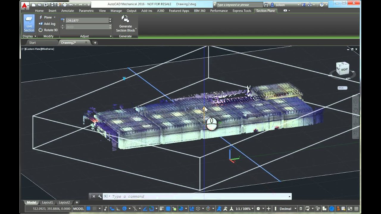 Working with Point Clouds in AutoCAD