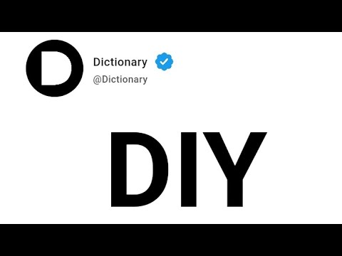 DIY Meaning In English