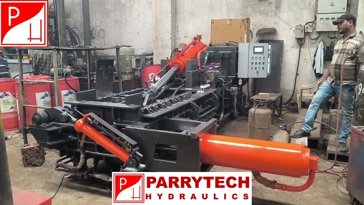 Triple Action Special Series Automatic Scrap Baling Machine