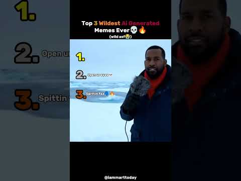 TOP 3 WILDEST AI GENERATED MEMES EVERππ₯ (wild asf) #aigenerated #ranking #tiktok #meme