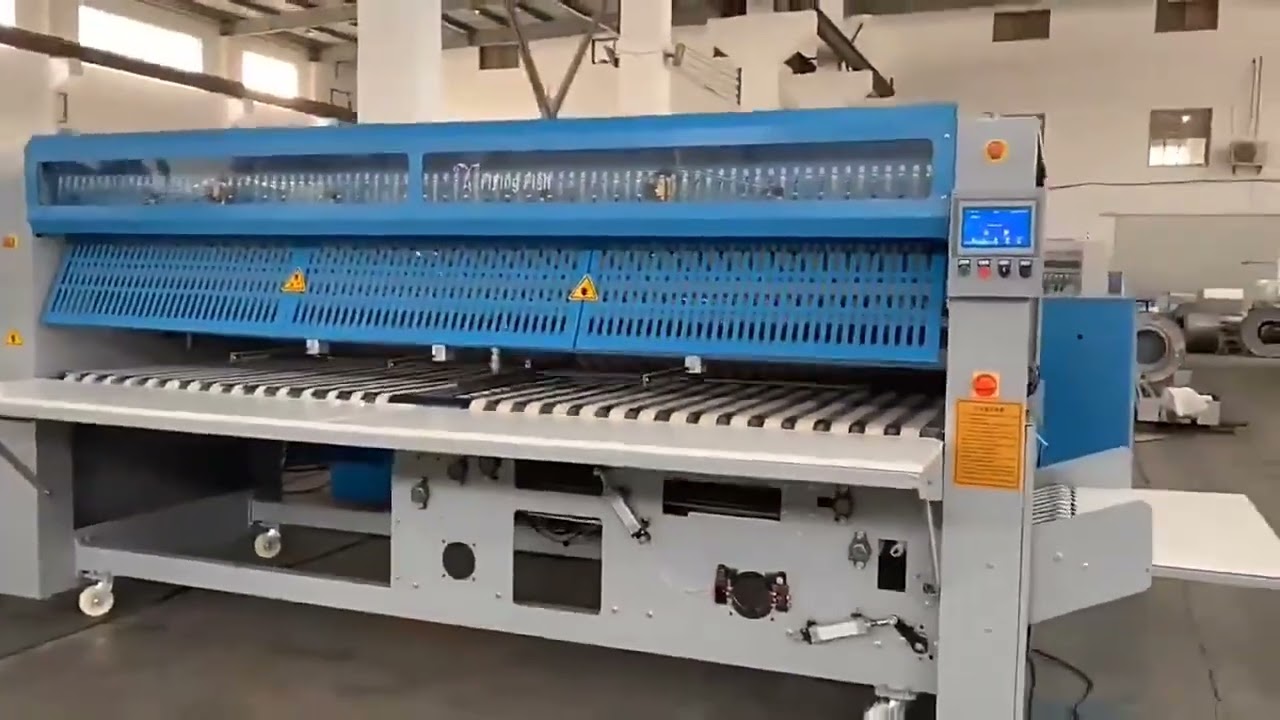 Professional Laundry Cloth Bed Sheets Folding machine