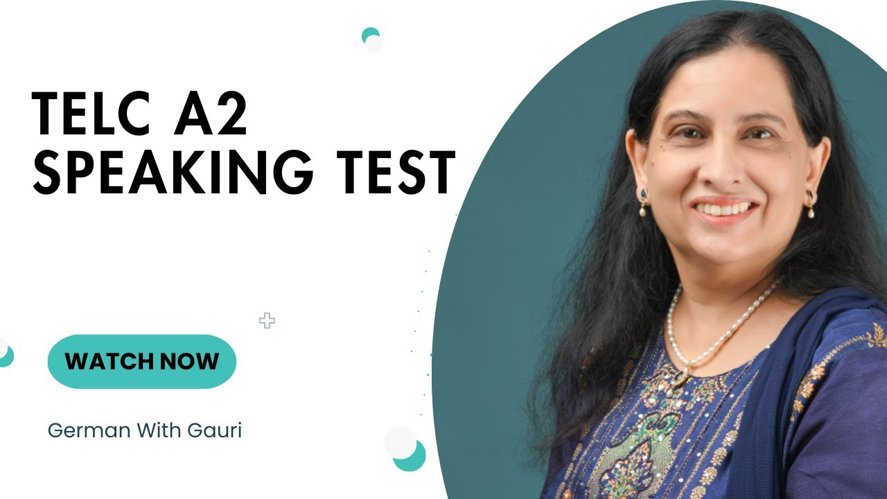 TELC A2 Speaking Test | Sample Answers
