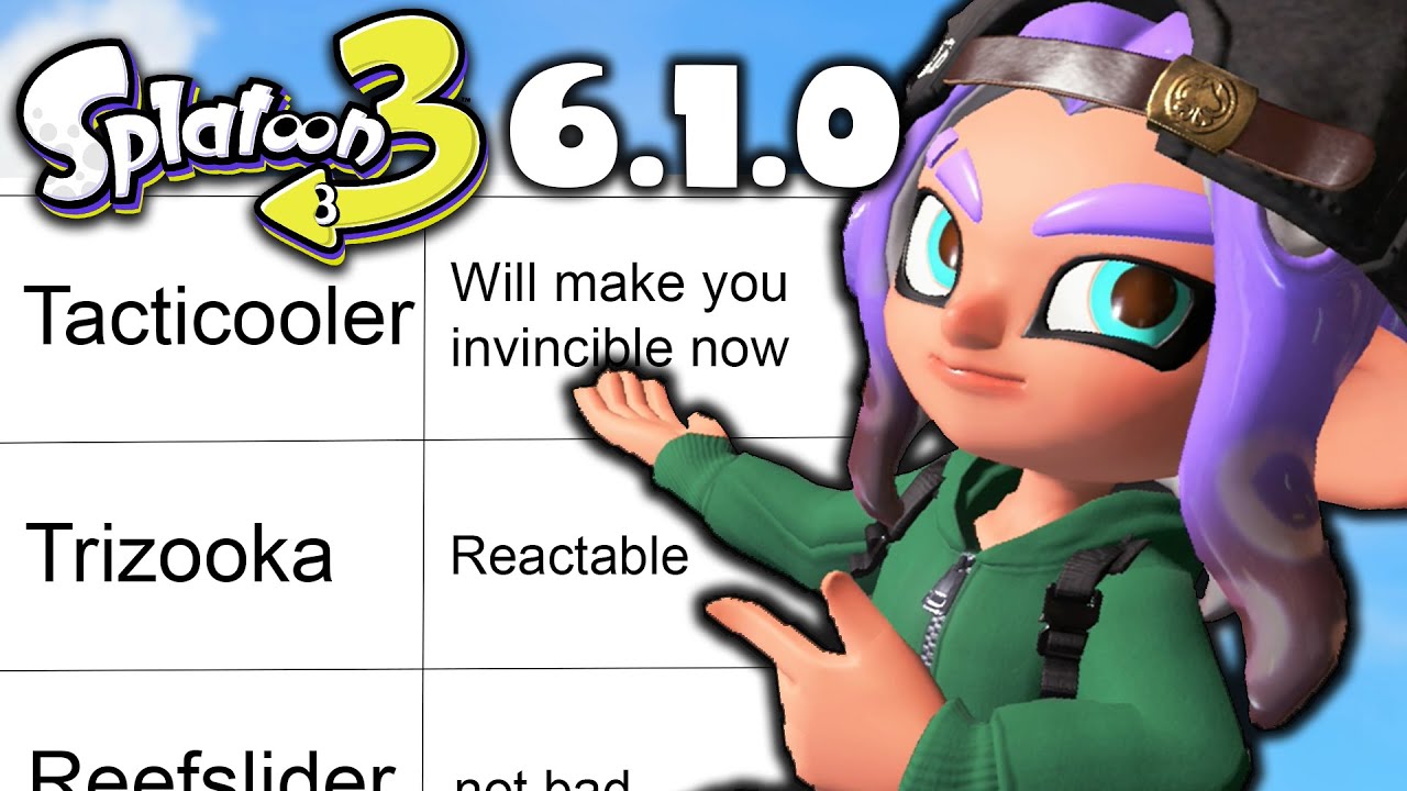 Splatoon 3 6.1.0 Patch Notes ANALYSIS