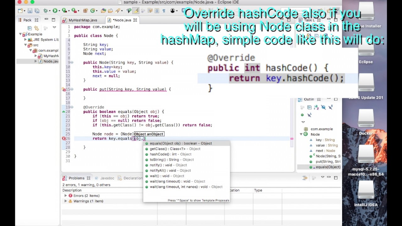 Hashmap Implementation in Java (Tutorial)