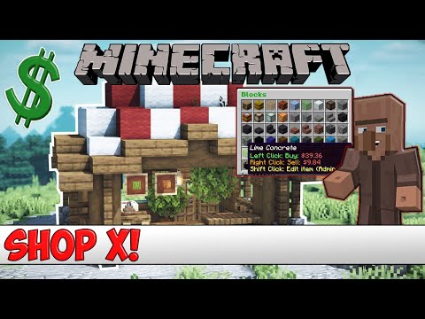 Minecraft Plugin Tutorial - Shop X