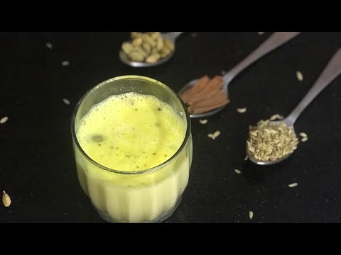 Healthy night drink for insomnia, muscle pain and weight loss