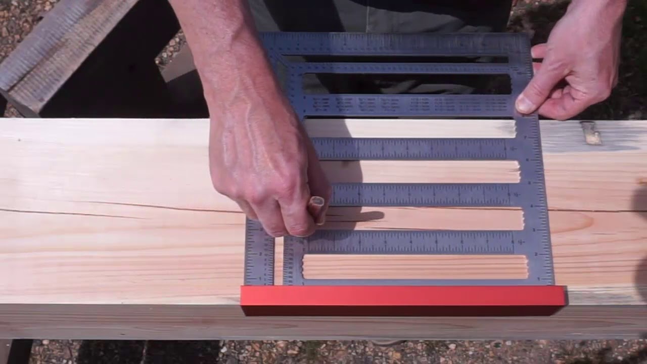 Using the Timber Frame Layout Square