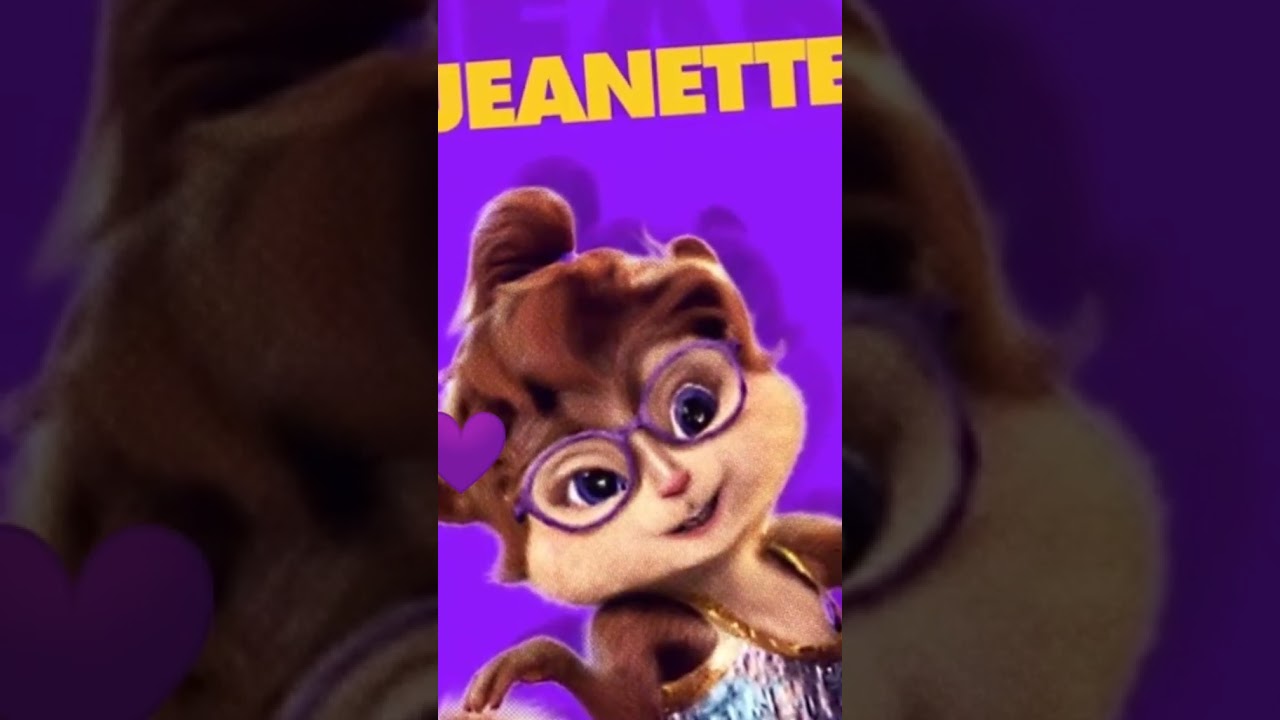 Hi my name is Jeanette 😀 #foryou #alvinandthechipmunks #chipettes #chipmunks #jeanettechipettes
