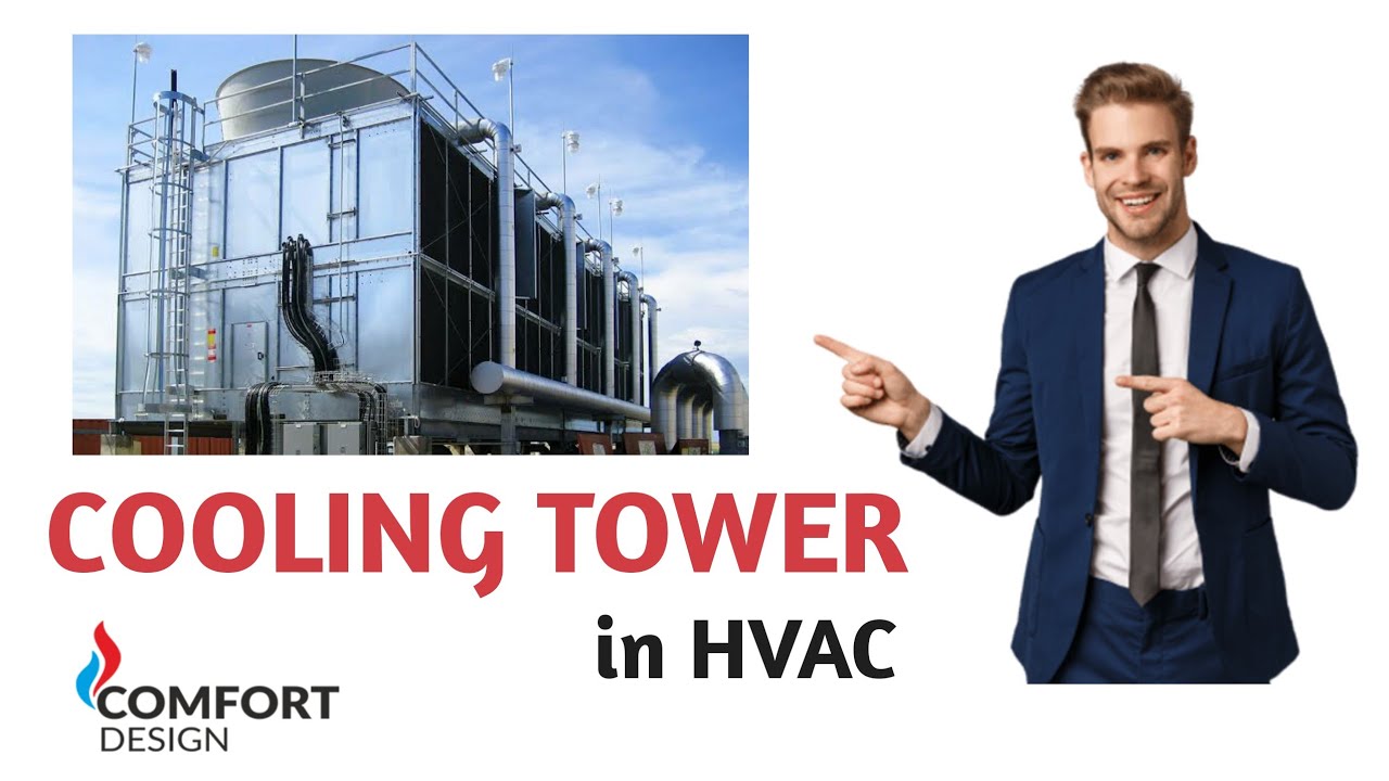Cooling Tower in HVAC | #hvac #mep #training #internship #mechanical #hvacdesign