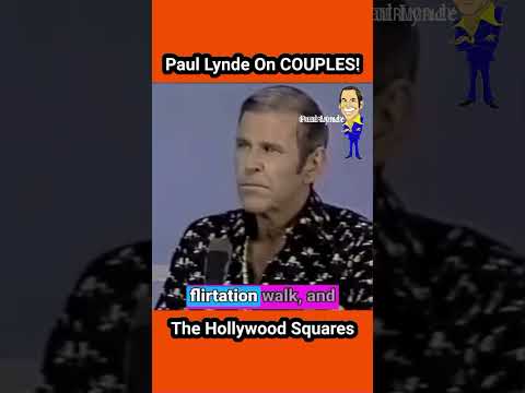 Paul Lynde on Couples in prison