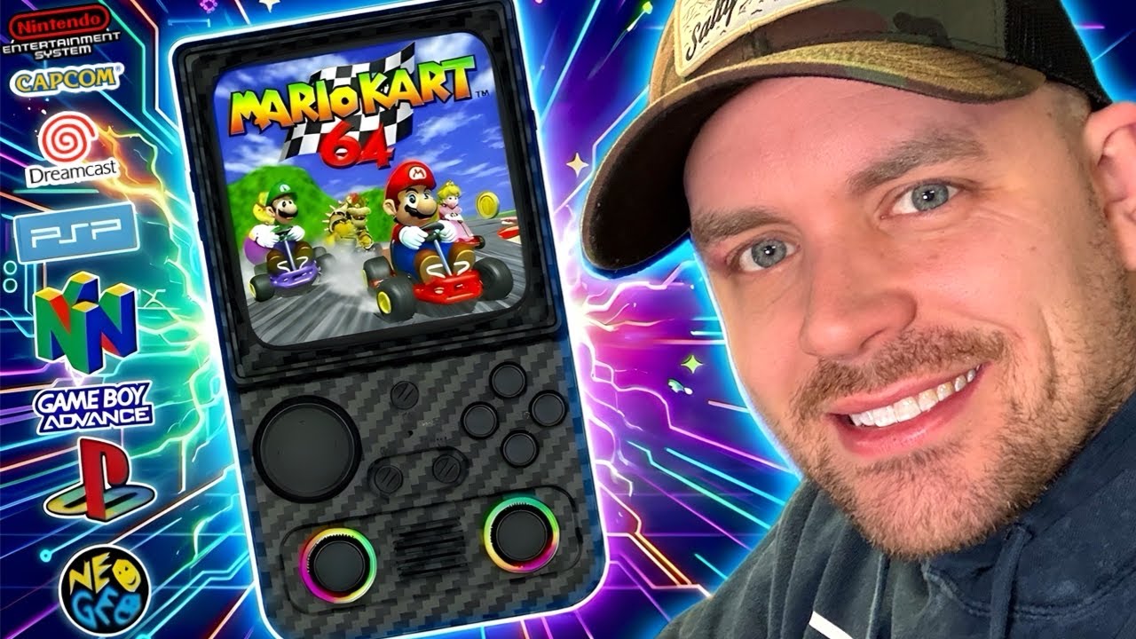 Over 18,000 Games On A $69 Plug & Play Handheld Game Console!?