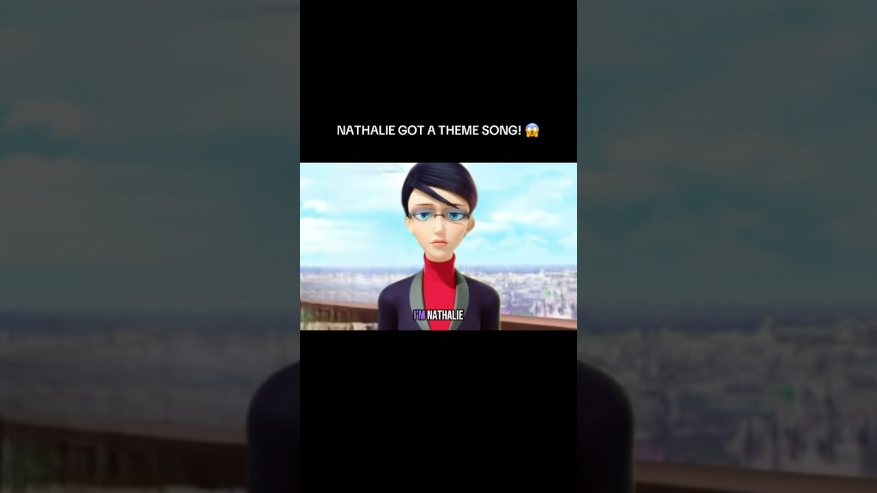 Nathalie’s Intro 💜 #miraculous #nathalie #fanmade #themesong #miraculousmemes