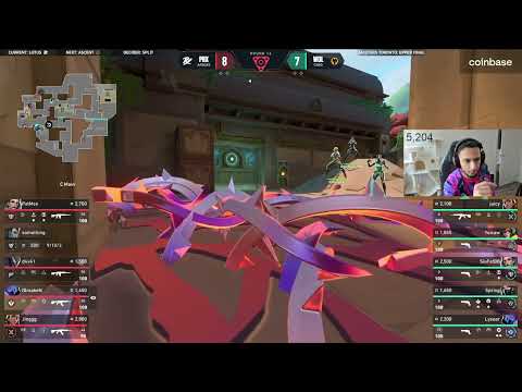 FNS react to PRX D4V41's INSANE ACE on LOTUS against WOLVES
