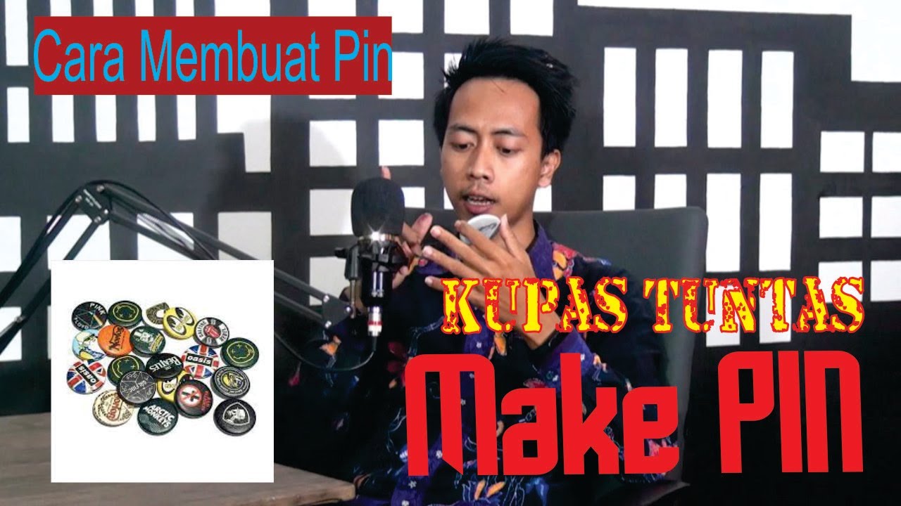 Easy Tutorial How to Create a PIN || Peel Completely How to Make a PIN From Design to PIN Printing