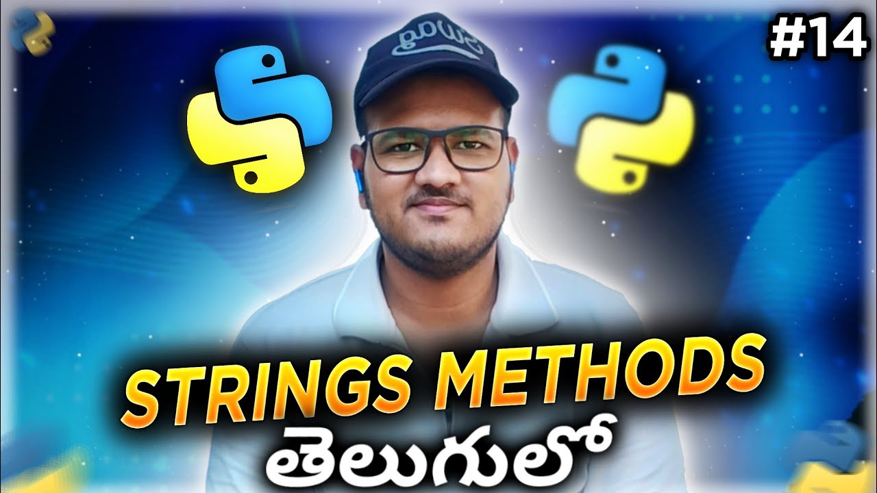 Python Strings methods in Telugu | Srk Codes!