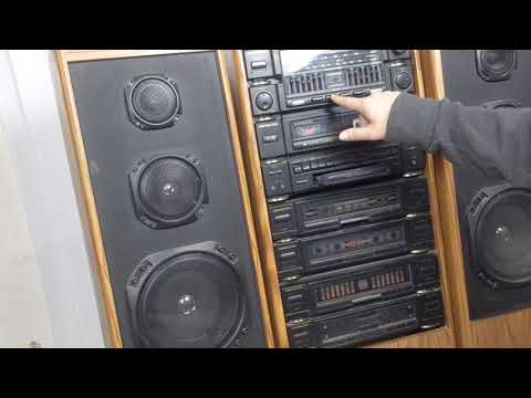 Vintage Soundesign 5863 Double Cassette Stereo System 1980's | Reverb